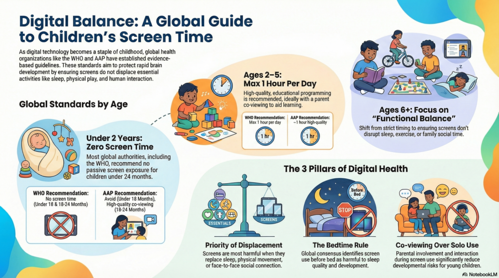 Global Screen Time Guidelines for Children: A Science-Based ...